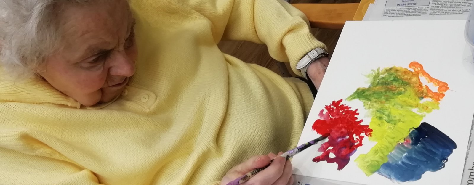 Care Home Creative Therapy - Pete the Poet - Exeter, Devon